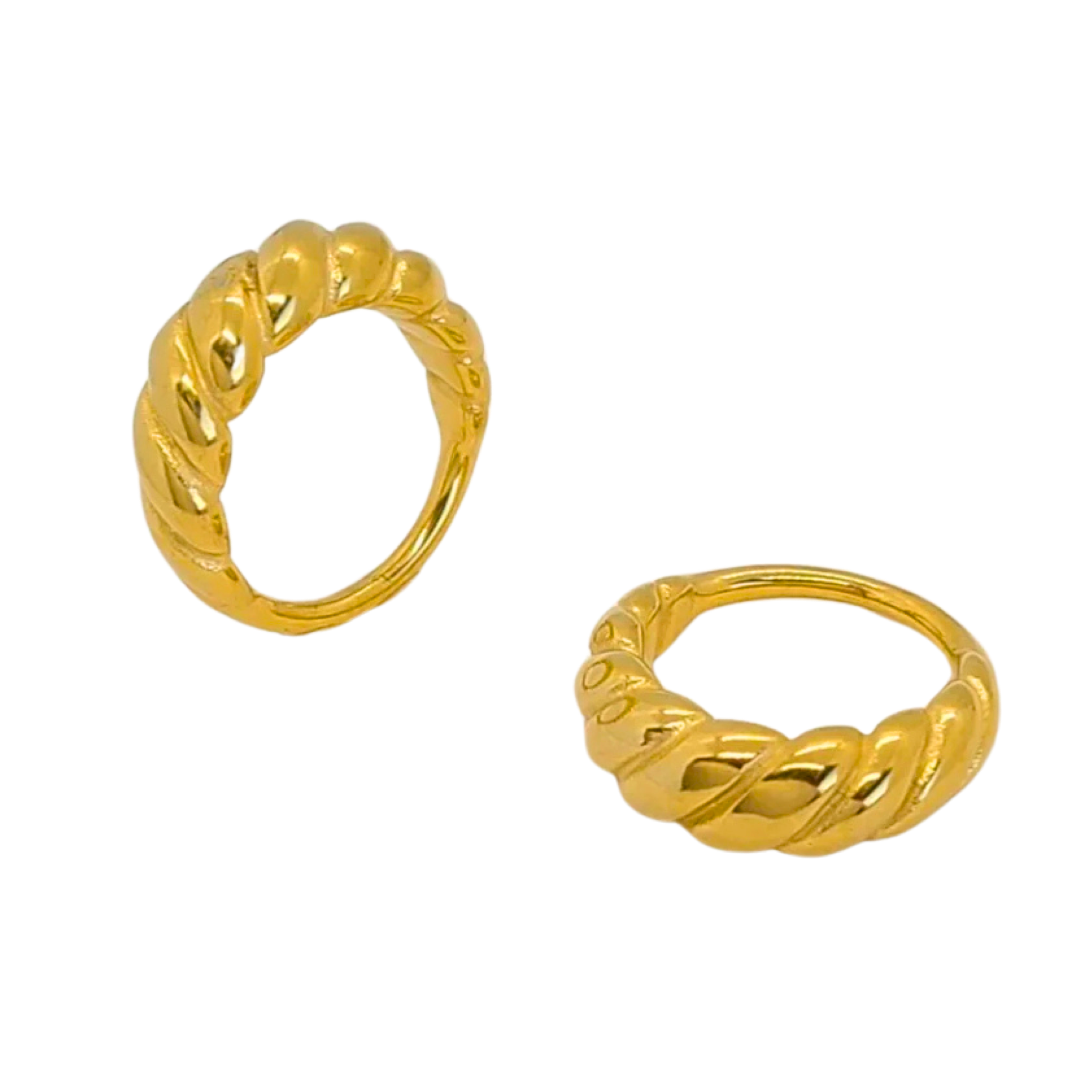 18k Gold Plated Milan Ring – Jeluxe Jewelry By Lea